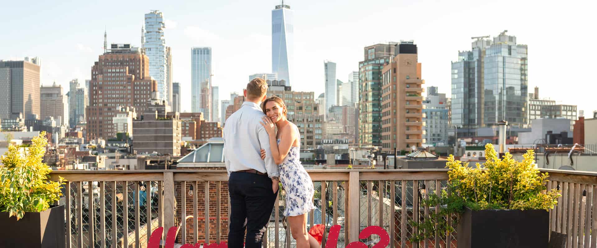 Downtown terrace with the view - Best Proposal Idea